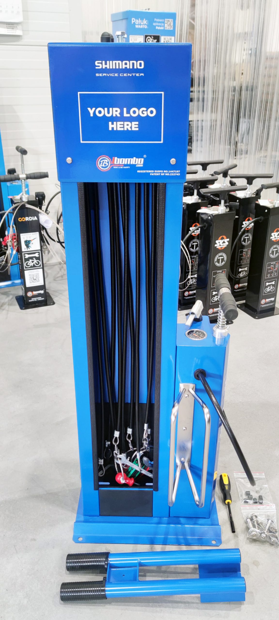 SHIMANO becomes an IBOMBO distributor - IBOMBO | Public Bike Repair Station
